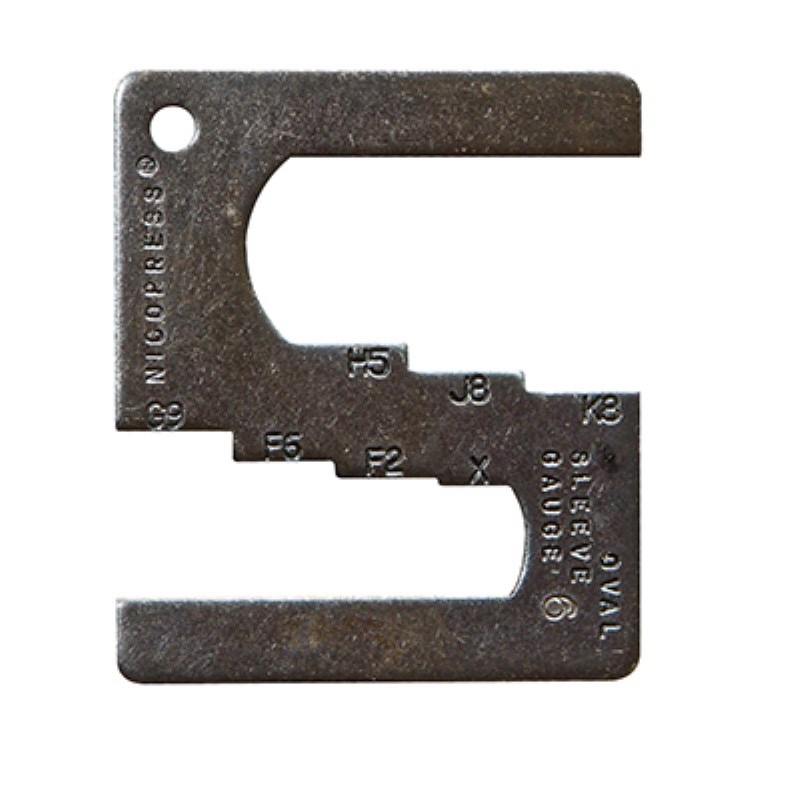 Sapsis Rigging Inc.: NICOPRESS #2931 GO/NO-GO GAUGE