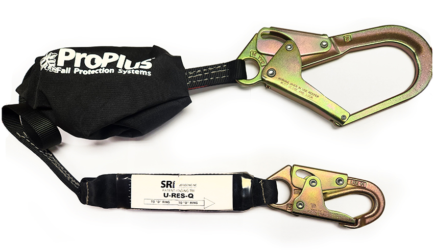 Sapsis Rigging Inc.: ProPlus Lanyard with Rescue Assist Ladder - Black ...