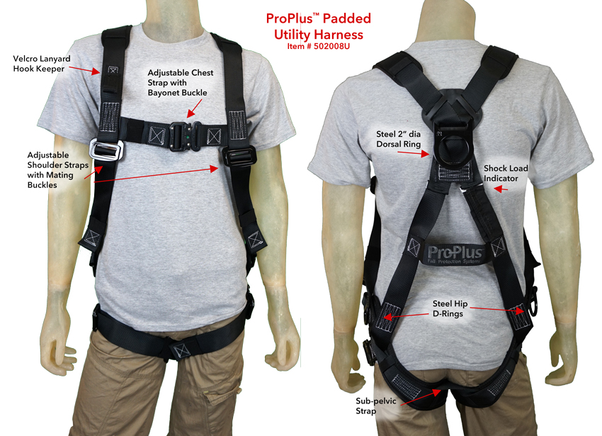 Sapsis Rigging Inc.: ProPlus Utility Harness