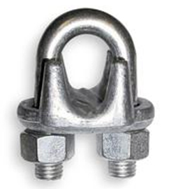 Sapsis Rigging Inc.: Drop Forged Wire Rope Clips 1/8" -Domestic