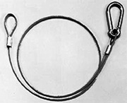 Sapsis Rigging Inc.: Lighting/Utility Safety Cables Black