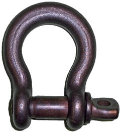 Sapsis Rigging Inc.: Screw Pin Anchor Shackles: 5/8" Black Oxide ...