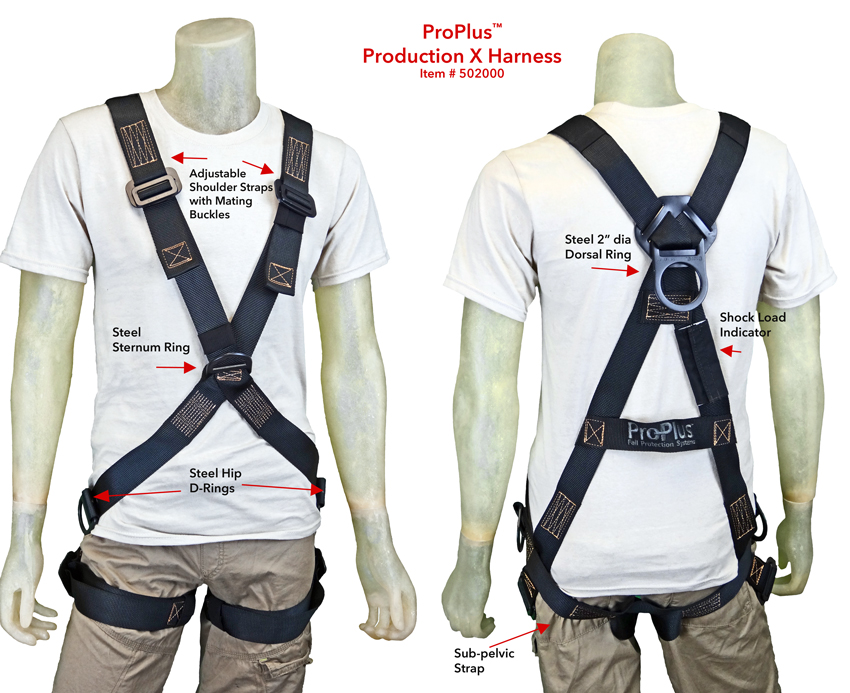 Sapsis Rigging Inc.: ProPlus Production X Harness