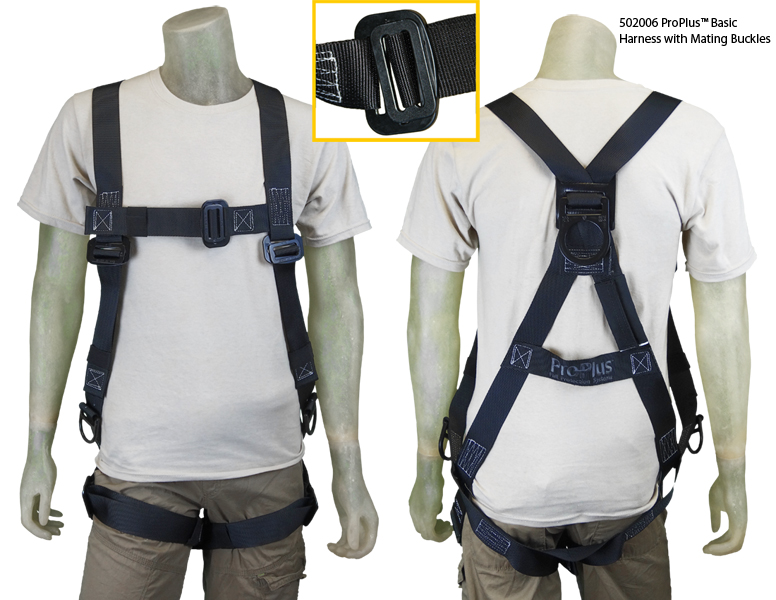 Sapsis Rigging Inc.: ProPlus Basic Harness with Mating Buckles XS w ...