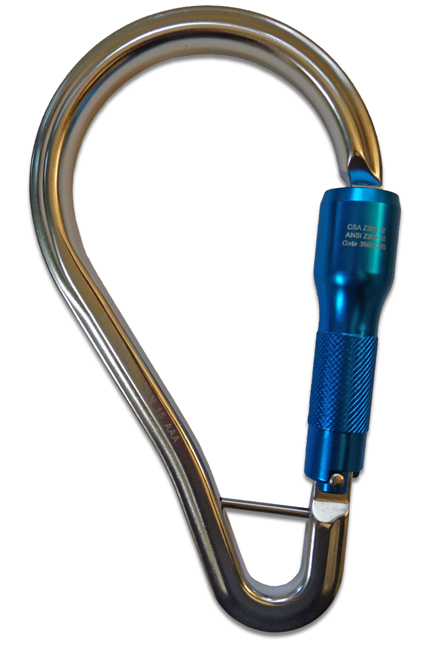 Sapsis Rigging Inc.: ProPlus Oversized Aluminum 2-Stage Locking Carabiner