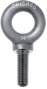 Sapsis Rigging Inc.: Machine Thread Shoulder Eye Bolts 3/8" x 1-1/4"