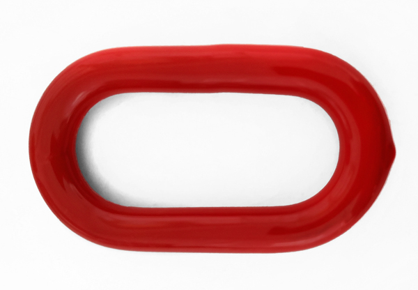 Sapsis Rigging Inc.: Oval Rope Locking Ring- Vinyl Coated