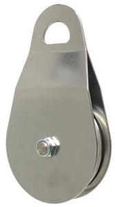 Sapsis Rigging Inc.: Heavy Duty Stainless Steel Single Pulley 4" x 5/8"