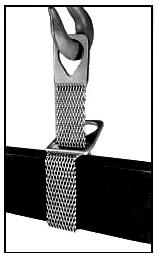 Sapsis Rigging Inc.: Roughneck Wire Mesh Sling - 2" x 3'