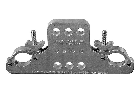 Sapsis Rigging Inc.: 12" Multi-Hole Mega-Truss Pick, 1 Ton, Silver
